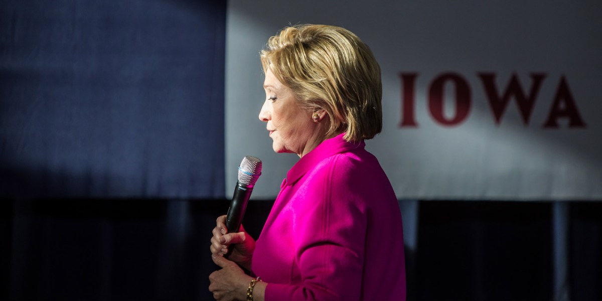 Hillary Clinton Doing Finance Industry Fundraiser Just Before Iowa ...