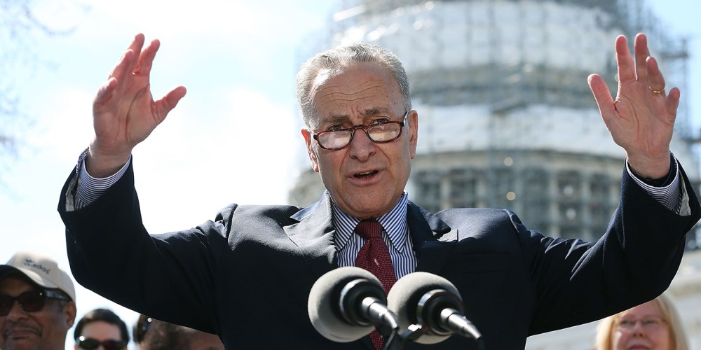 Schumer Says Top Priority Is Giant Corporate Tax Cut