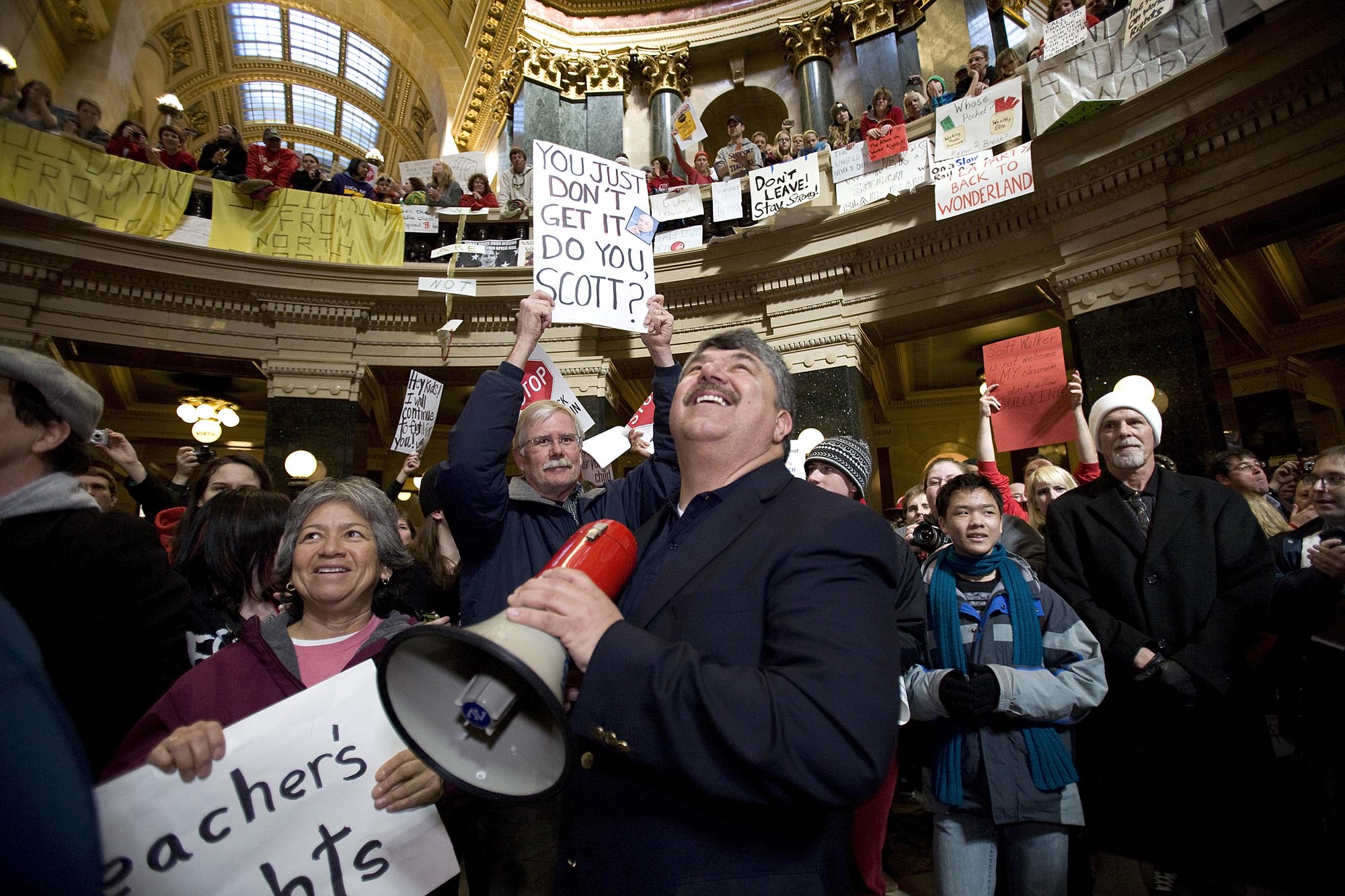 At State Level, GOP Moves to Weaken Unions
