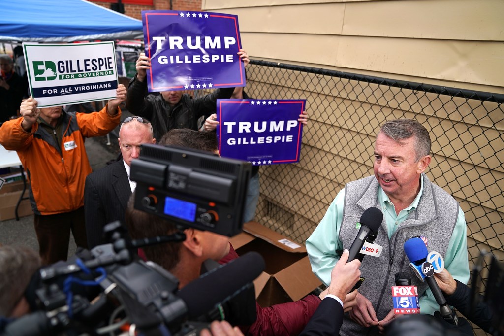 Voters Reject Ed Gillespie's Attempt to "Embrace" Trump