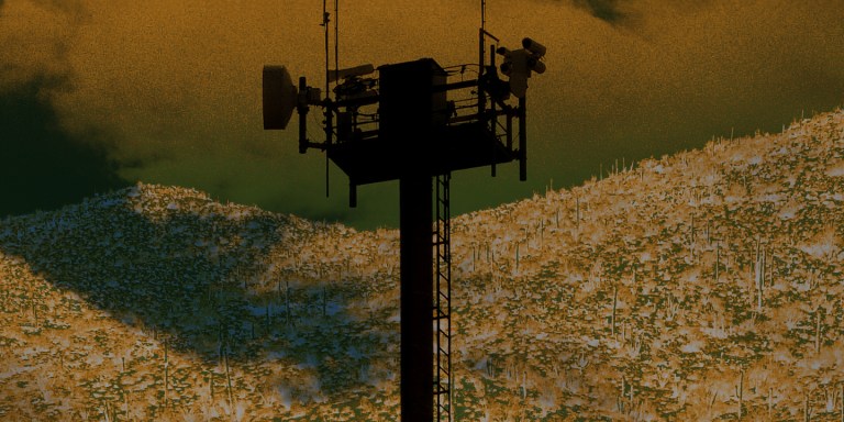 Border Patrol, Israel’s Elbit Put Reservation Under Surveillance