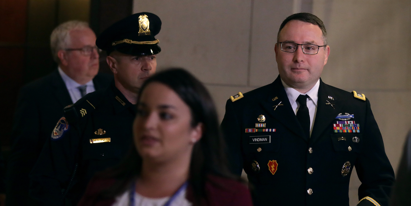 Republicans Accuse Lt. Col. Alexander Vindman of Dual Loyalty