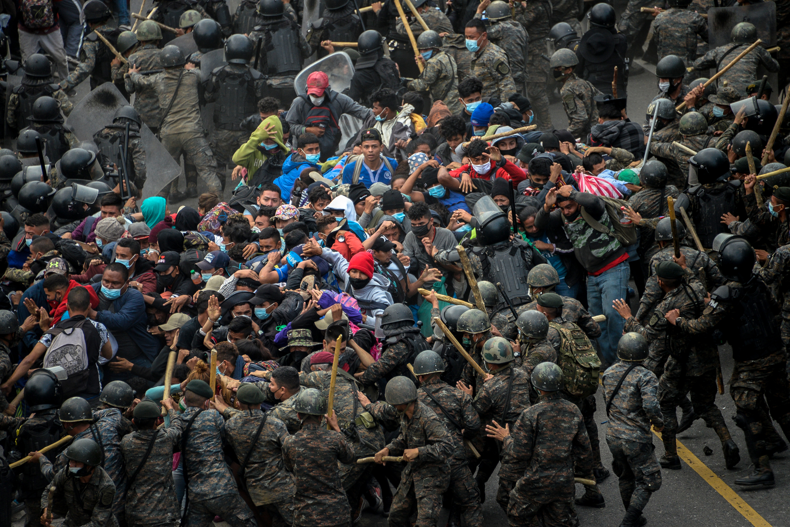 Honduran Migrant Caravan Collides With U.S. “Vertical” Border