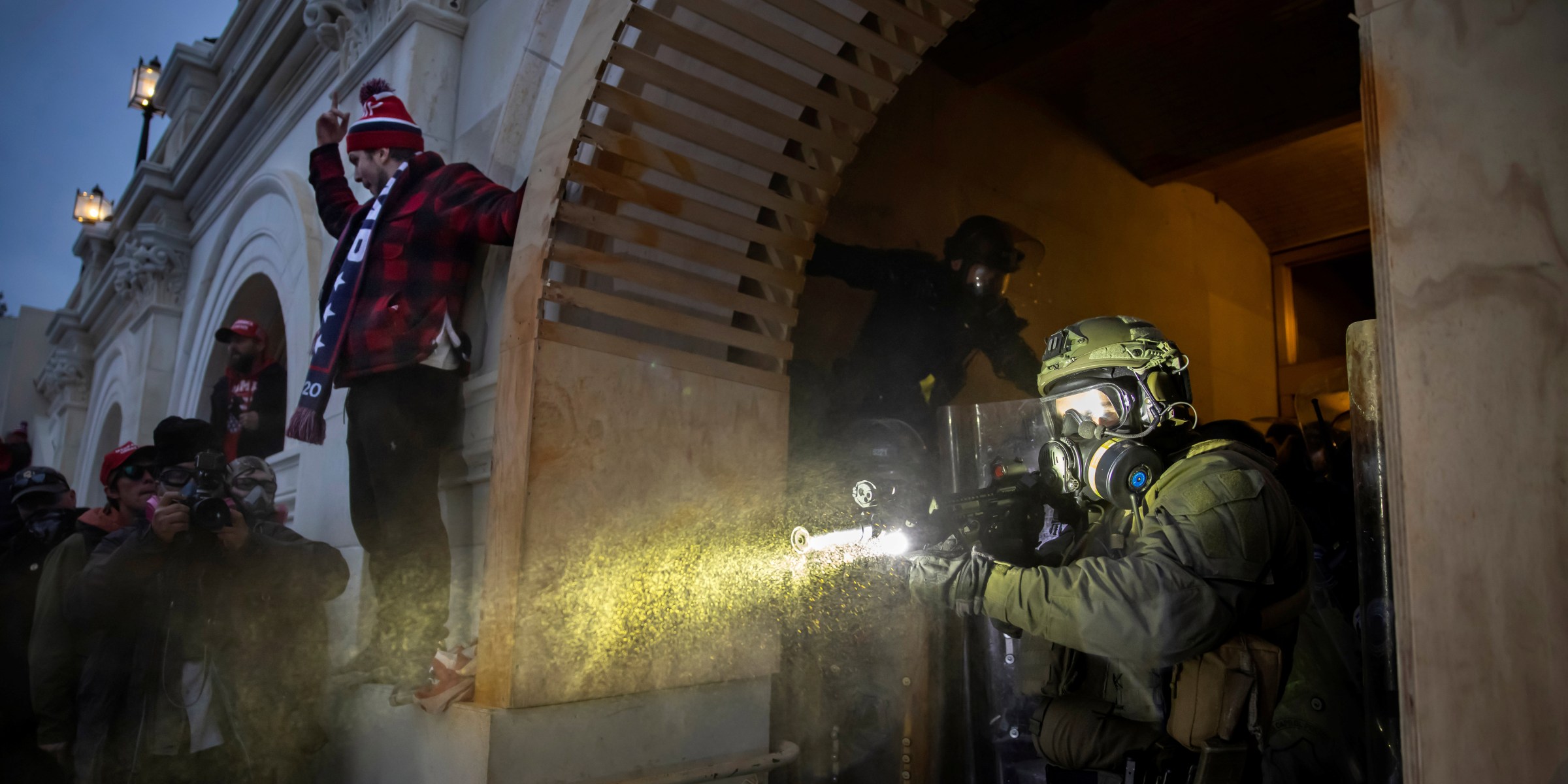 Pentagon Intelligence Analyst Stormed the Capitol on Jan. 6
