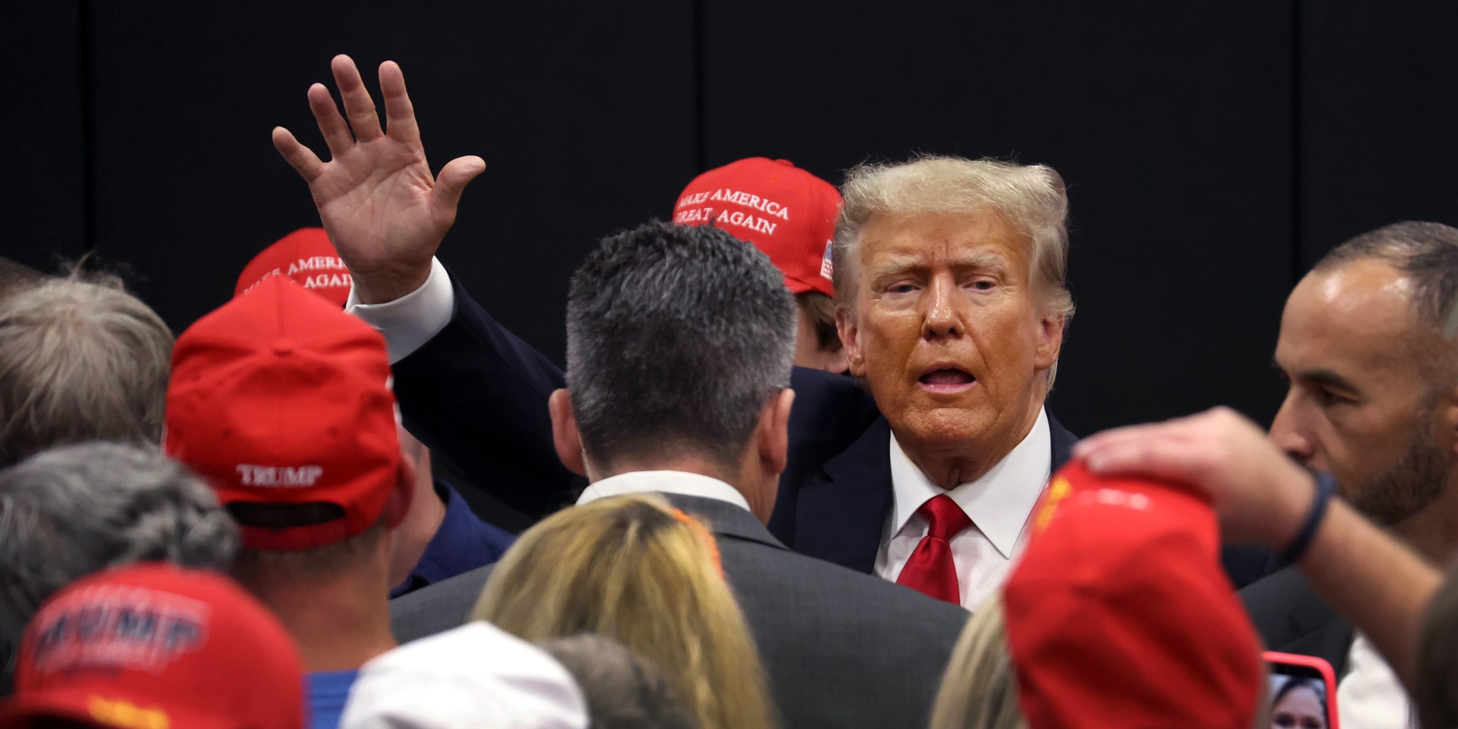 High School Students Protest Donald Trump