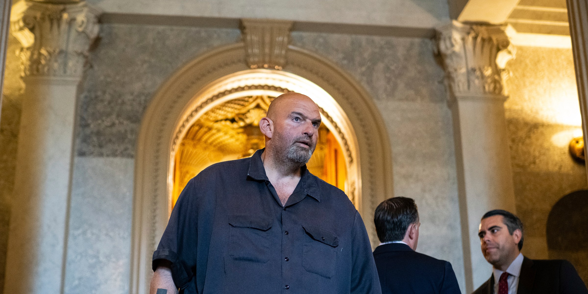 Fetterman Introduces Food Stamps Bill For Workers On Strike