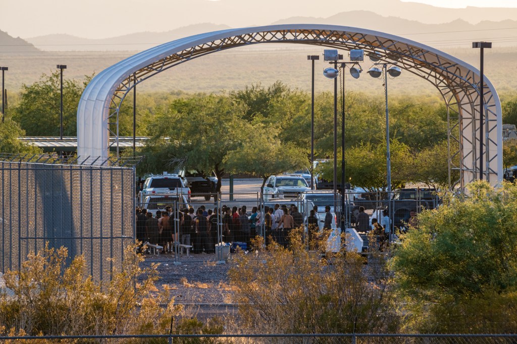 Border Patrol Caging Migrants Outside in Deadly Arizona Heatwave