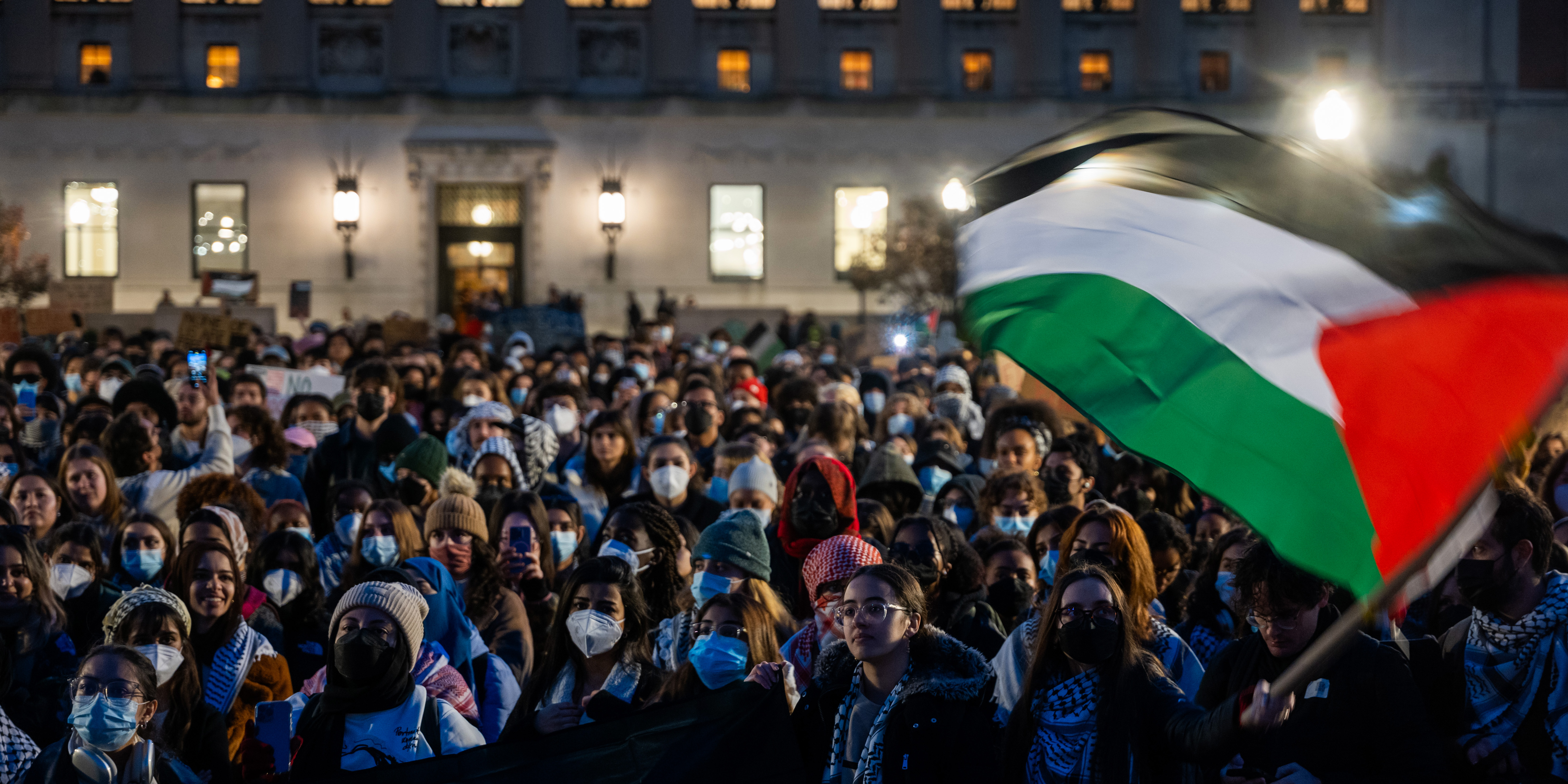 Student Gaza Protests Targeted by Pro-Israel Groups for Civil Rights Violations