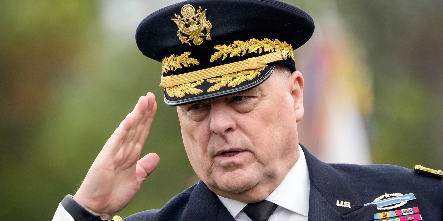Gen. Mark Milley’s Second Act: Multimillionaire