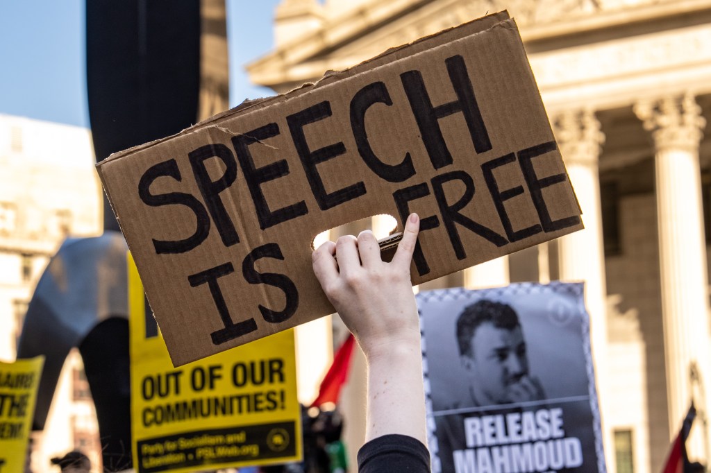 The Right Loves Free Speech — Unless It’s Pro-Palestine Speech