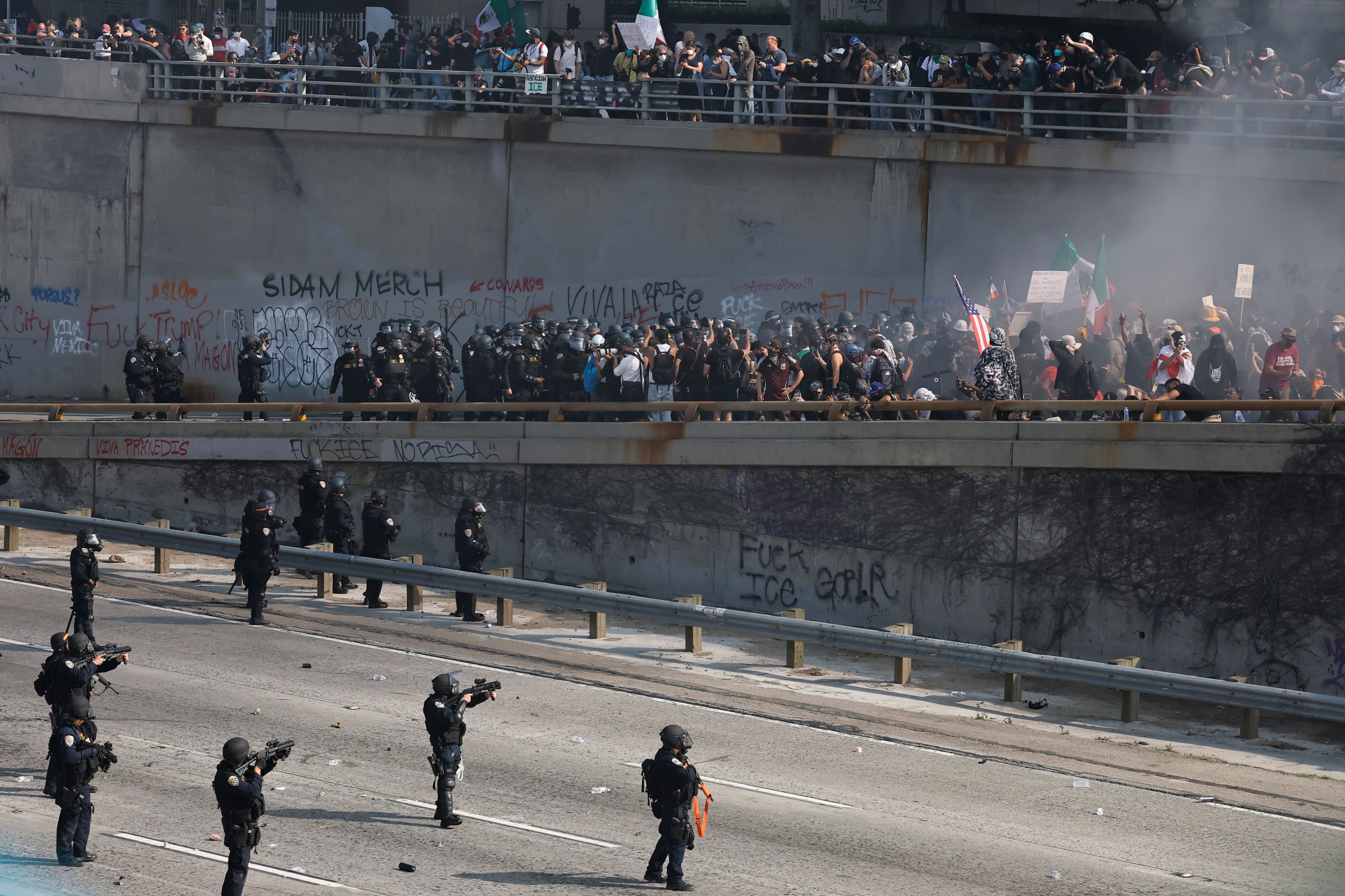 LA Protests: Local Police Brutalize Protesters During ICE Raids