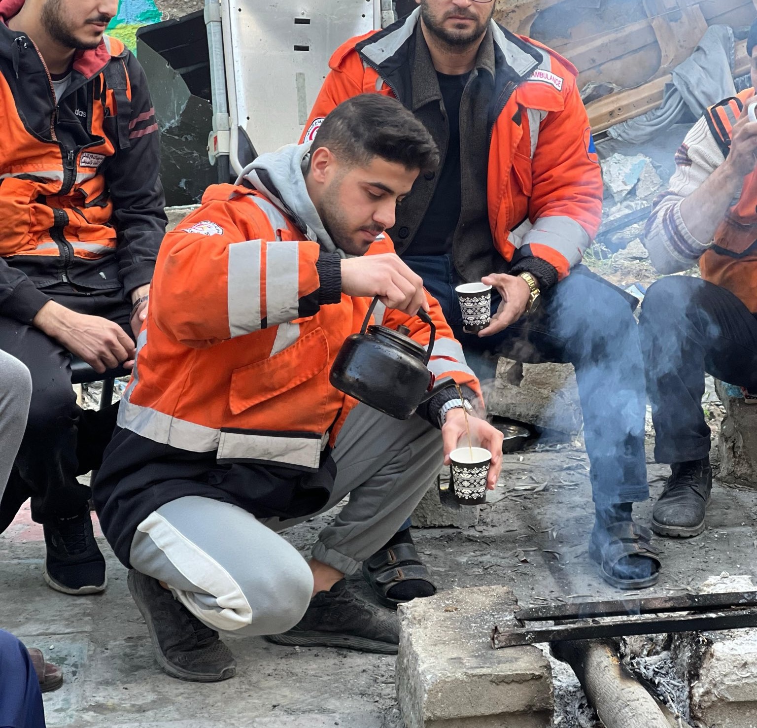 When Israel Attacks Gaza, These People Run to Save Lives