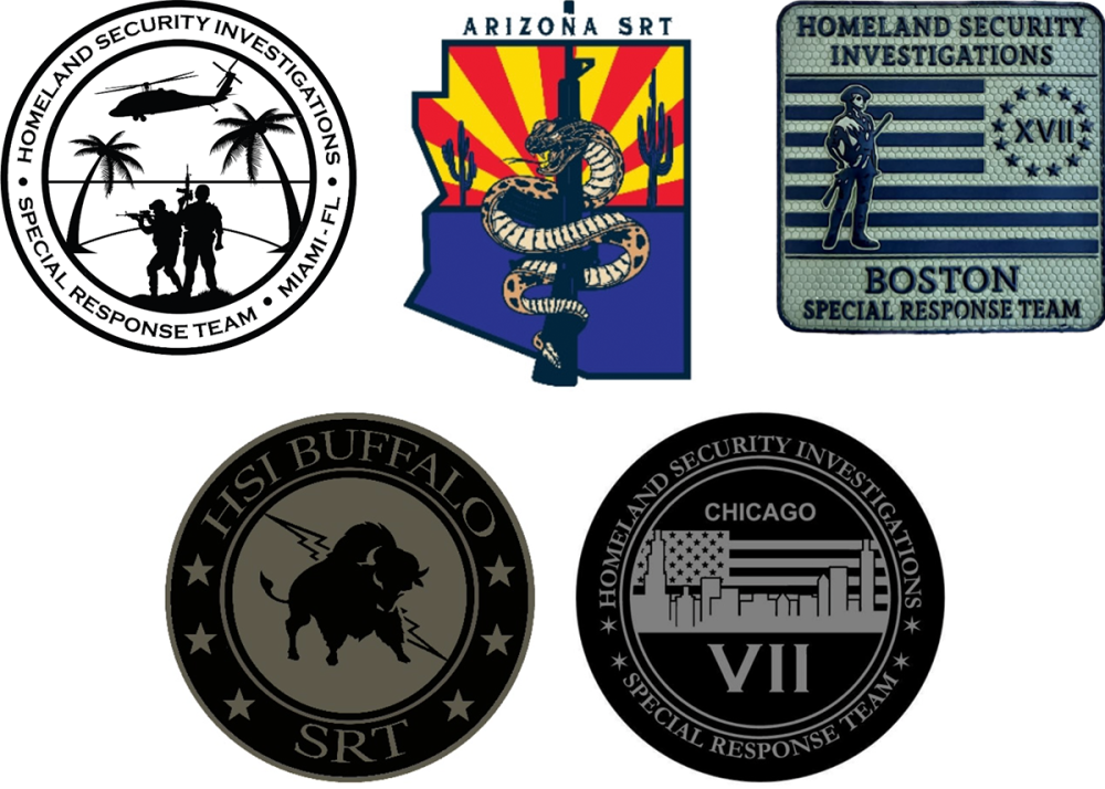 These Patches Are Clues to Identifying Immigration Agents